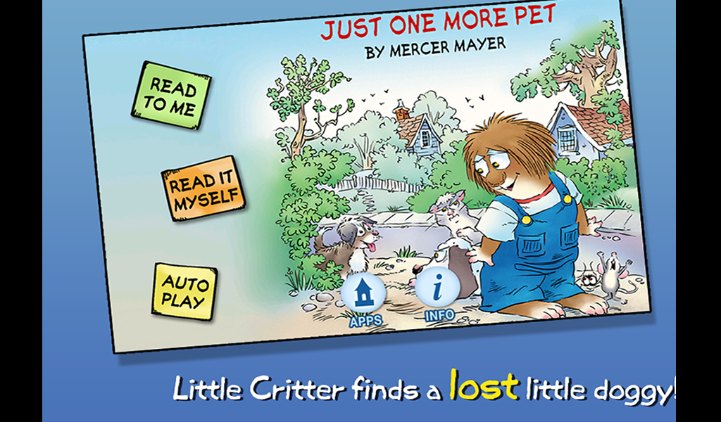Just One More Pet - Little Critter : Amazon.es: Apps y Juegos