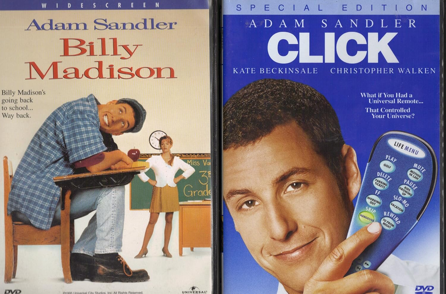 Amazon.com: Billy Madison , Click : Adam Sandler 2 Pack Collection ...