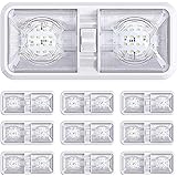 Amazon.com: 5 Pack Leisure LED RV LED Ceiling Double Dome Light Fixture ...