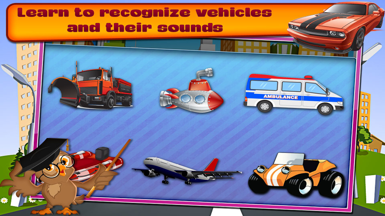 Learn Vehicles Kids e-Learning:Amazon.com:Appstore for Android