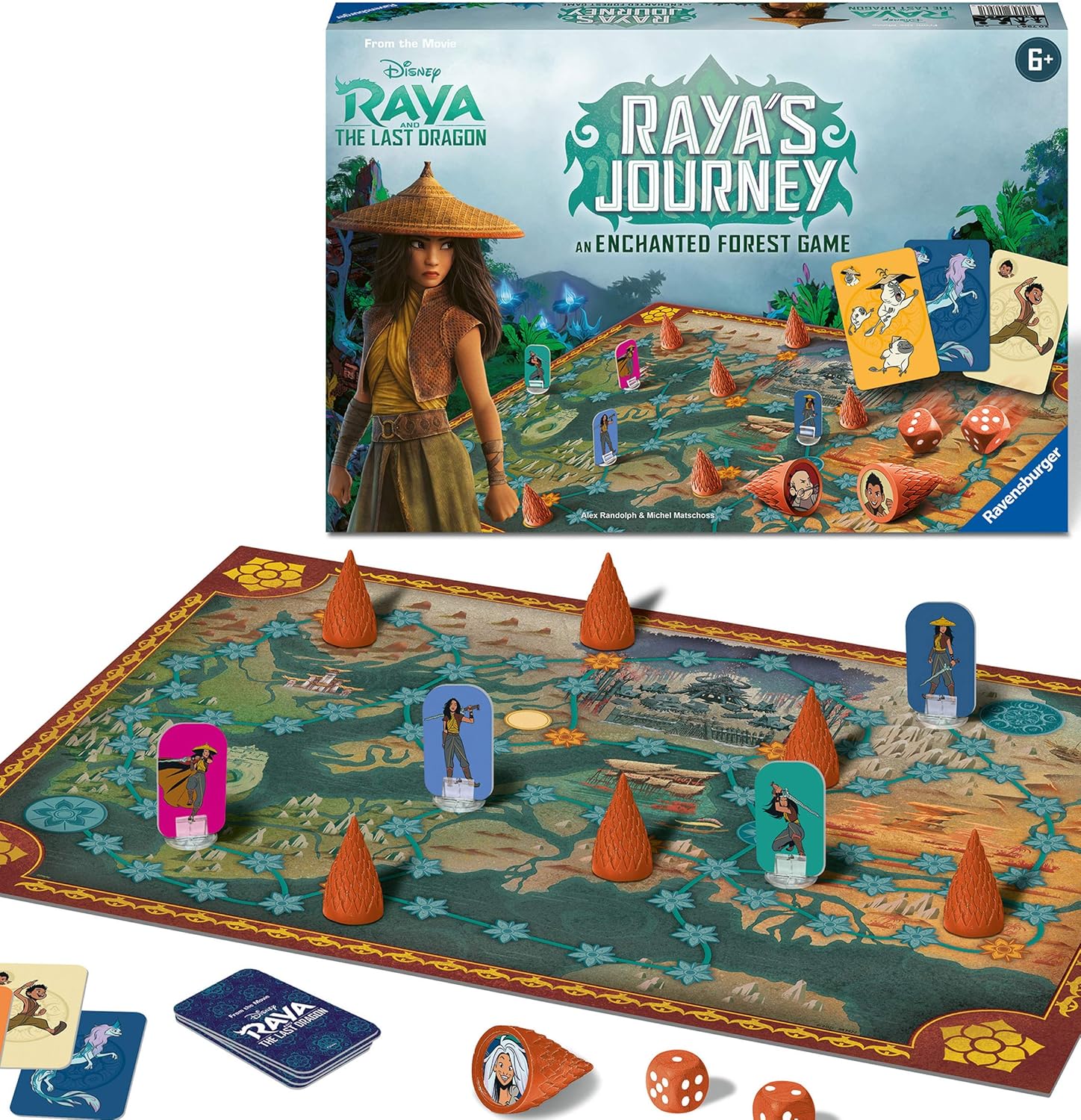 Ravensburger Raya & The Last Dragon Enchanted Forest – for Kids age 6 ...