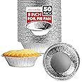 Amazon.com: Stock Your Home 5 Inch Aluminum Foil Pie Pans (50 Count ...
