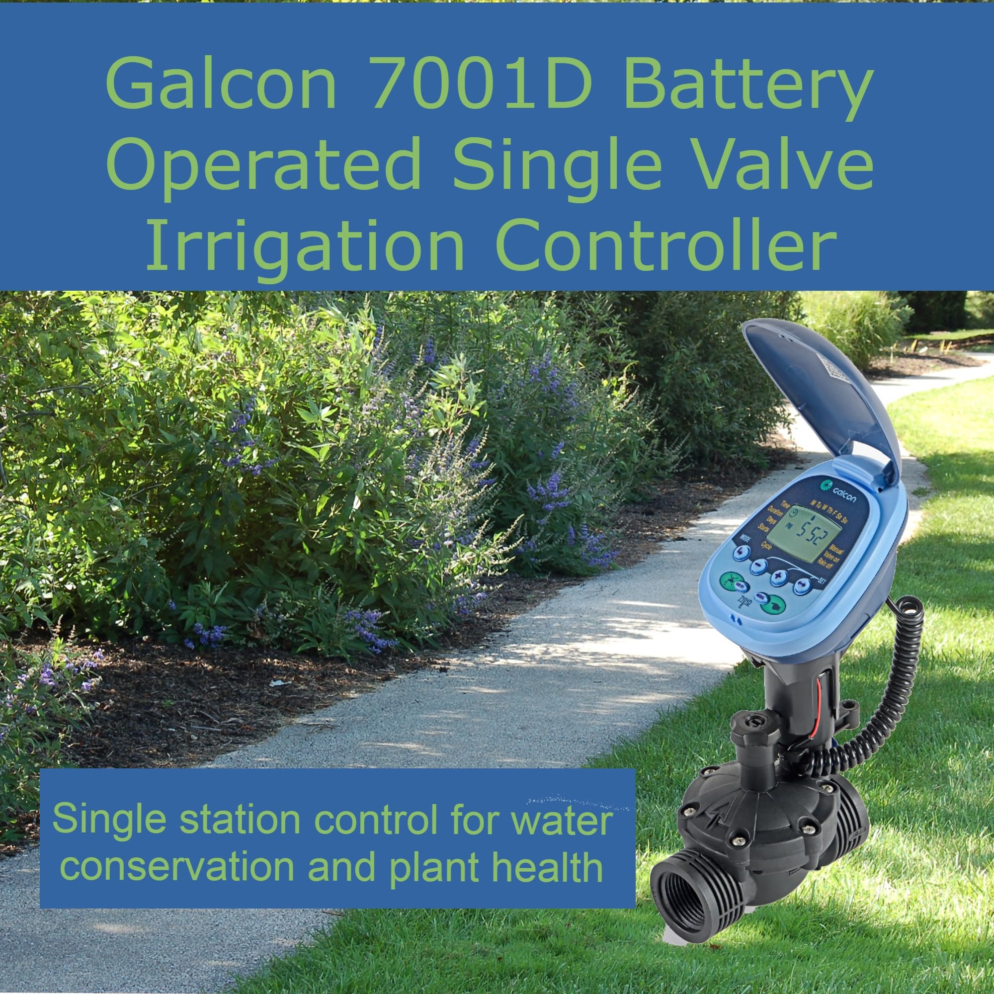 Mua Galcon 7101D Battery Operated Single Valve Sprinkler Timer with a Waterproof Professional ...