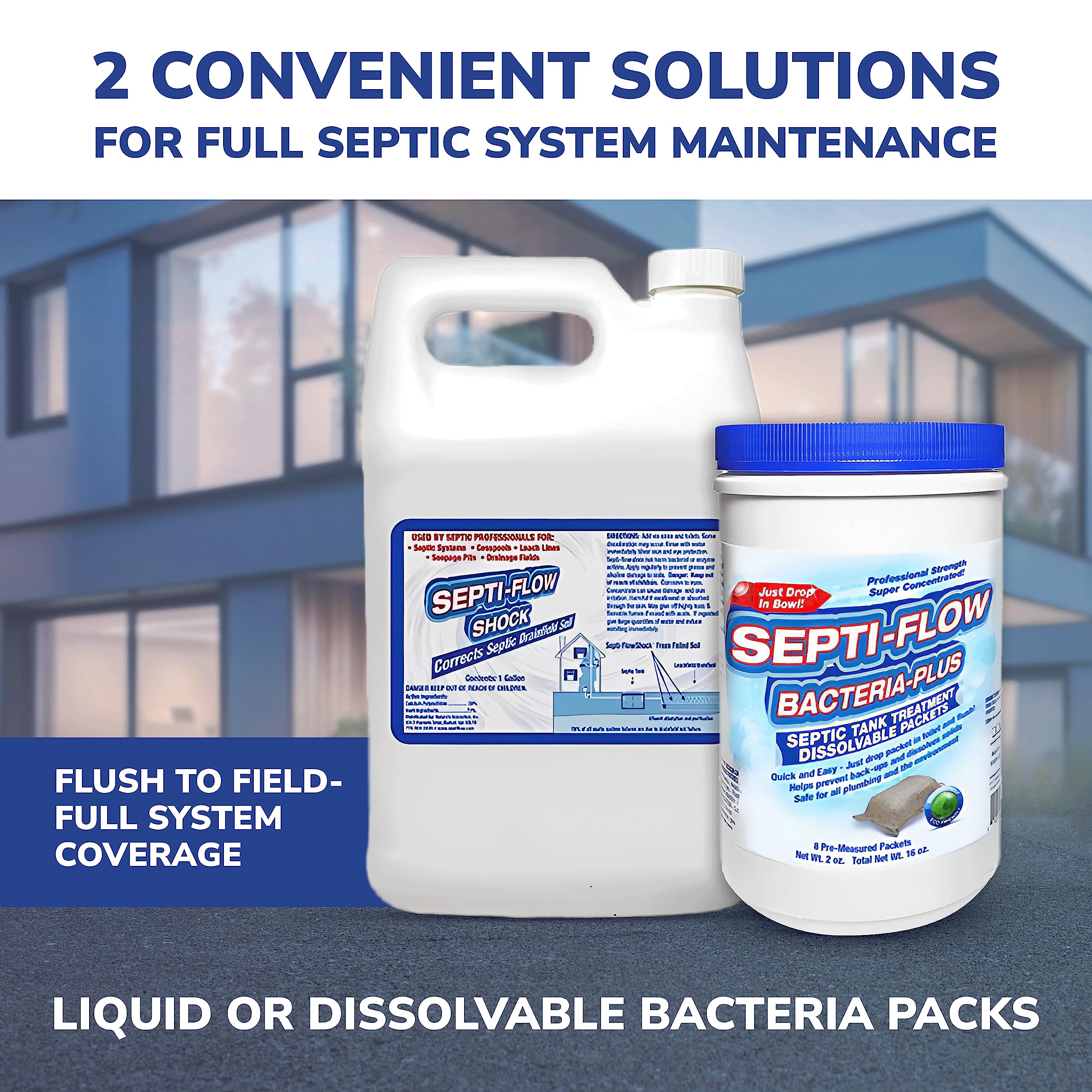 Mua Septi-Flow Septic Drain Field Repair Solution, Clears Leach Fields ...