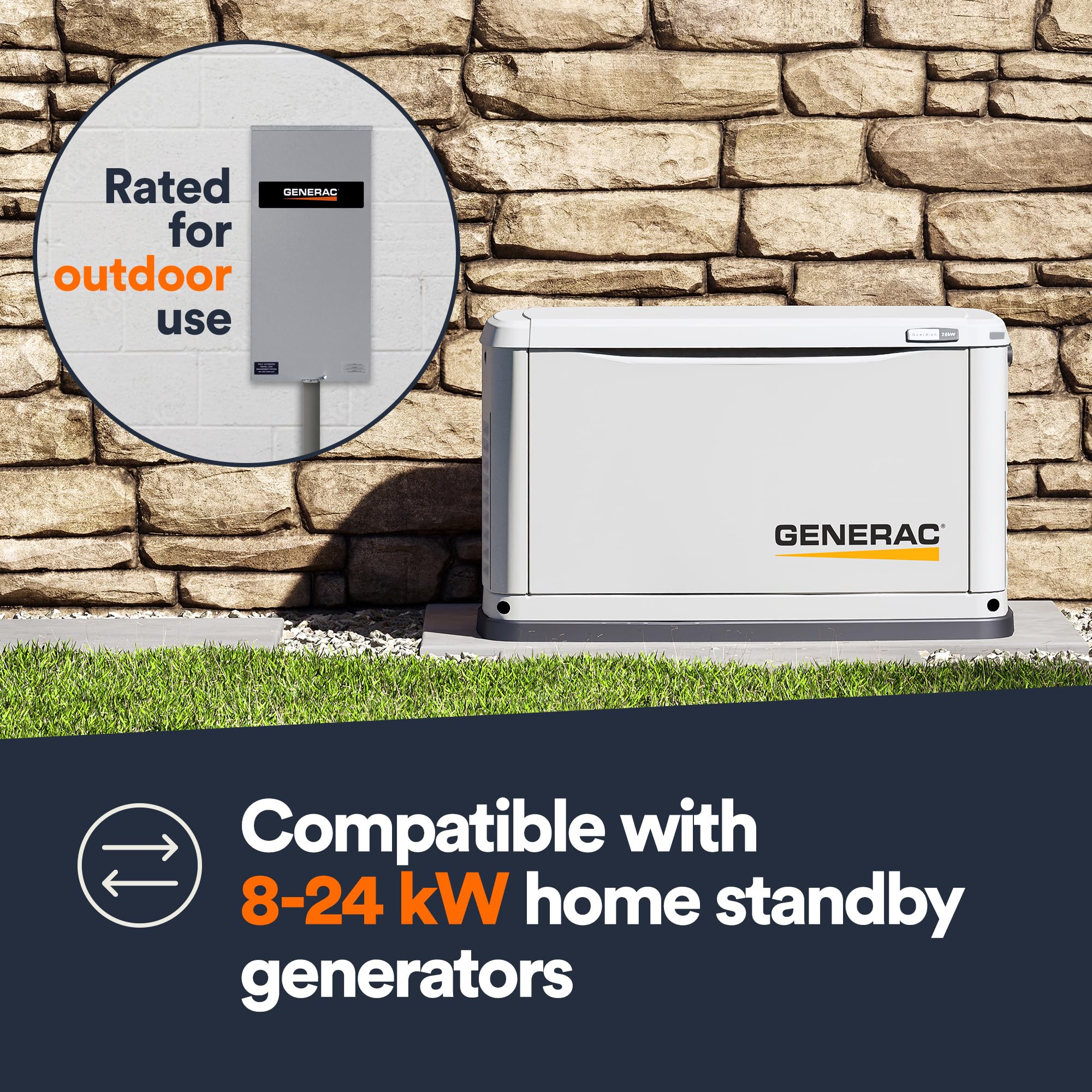 Mua Generac 200 Amp Single Phase Generator Automatic Transfer Switch ...