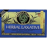 Amazon.com : Triple Leaf Tea Tea Herbal Laxative 20 bag : Laxitive Tea ...