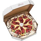 Amazon.com: PIZZA SOCKS BOX 4 pairs MIX Hawaii Italian Pepperoni Cotton ...