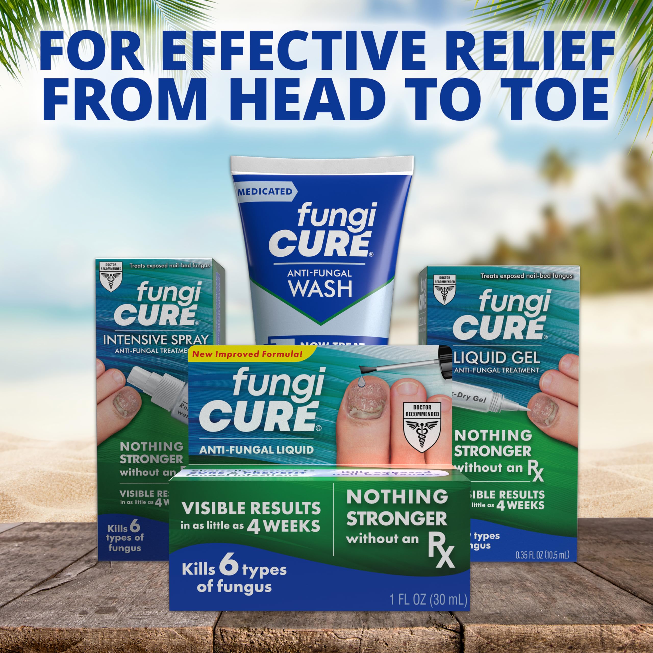 Mua FUNGICURE Anti-Fungal Liquid - Kills 6 Types of Fungus - Clinically ...