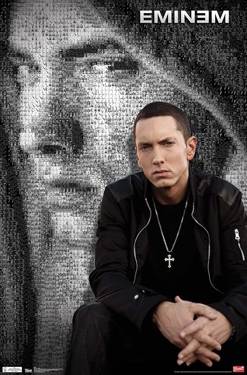 Amazon.com: Trends International Eminem Collage Wall Poster 22.375" x ...