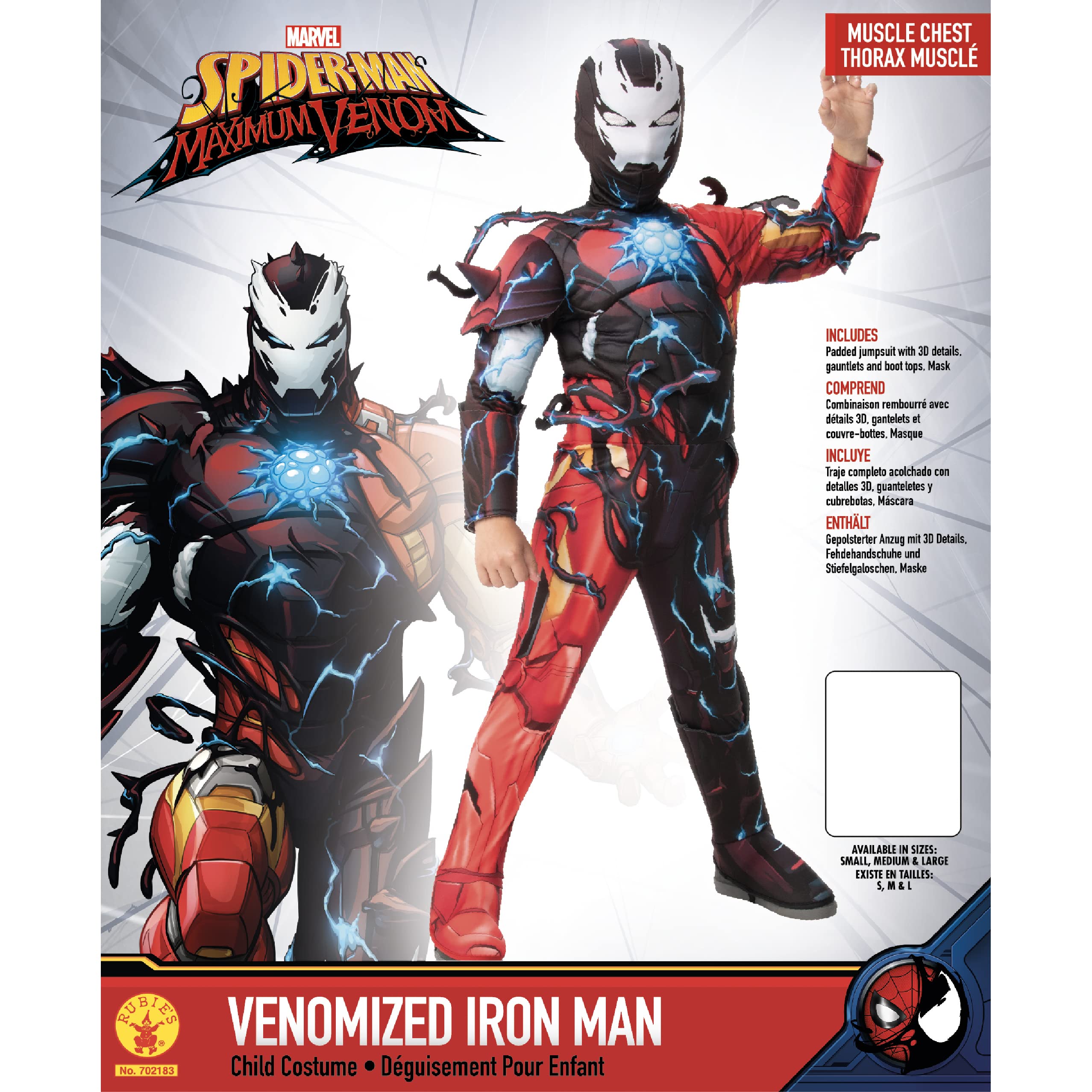 Mua Rubie's Boy's Marvel Spider-Man Maximum Venom Deluxe Venomized Iron ...