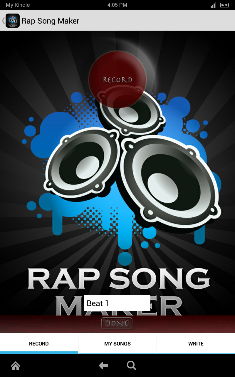 Rap Song Maker:Amazon.com:Appstore for Android