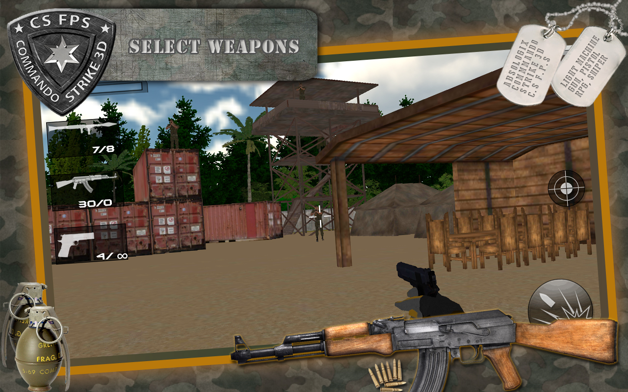 Amazon.com: Commando Strike FPS 3D: Appstore for Android