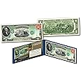 Amazon.com: Rainbow 1869 $2 Banknote on Modern $2 US Bill - First Time ...