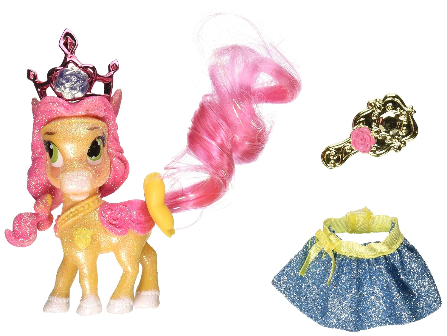 Disney Princess Palace Pets Glitzy Glitter, Belle's Pony Petit: Amazon ...