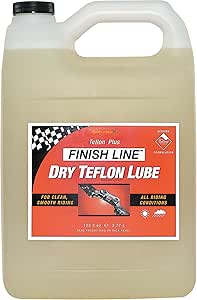 Amazon.com : Finish Line DRY Teflon Bicycle Chain Lube 1 Gallon Jug ...