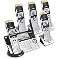 VTech IS8151-5 Super Long Range 5 Handset DECT 6.0 Cordless Phone for ...