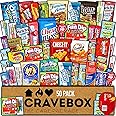 Amazon.com: CRAVEBOX Snack Box Variety Pack Care Package (50 Count ...