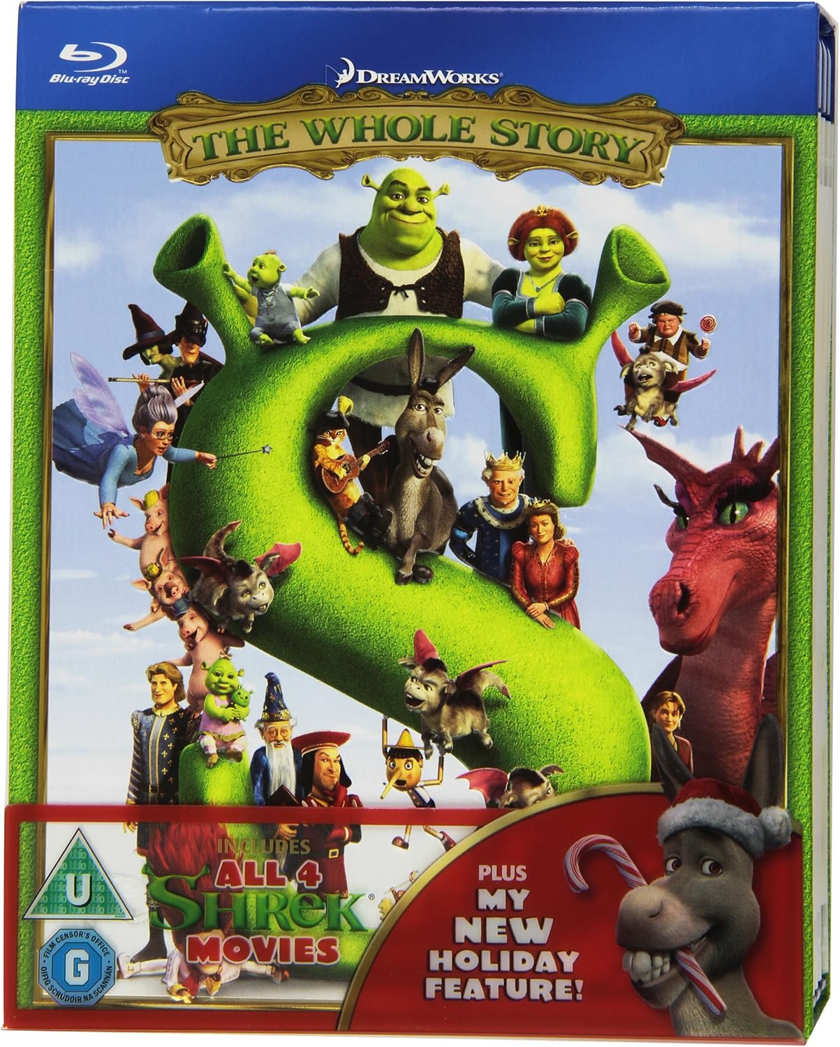 Shrek 1-4 Box Set [Blu-ray]: Amazon.co.uk: Mike Myers, Eddie Murphy ...
