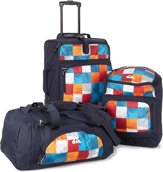 Amazon.com: Quiksilver Men's 3 in 1 Luggage Set, Tile, One Size ...
