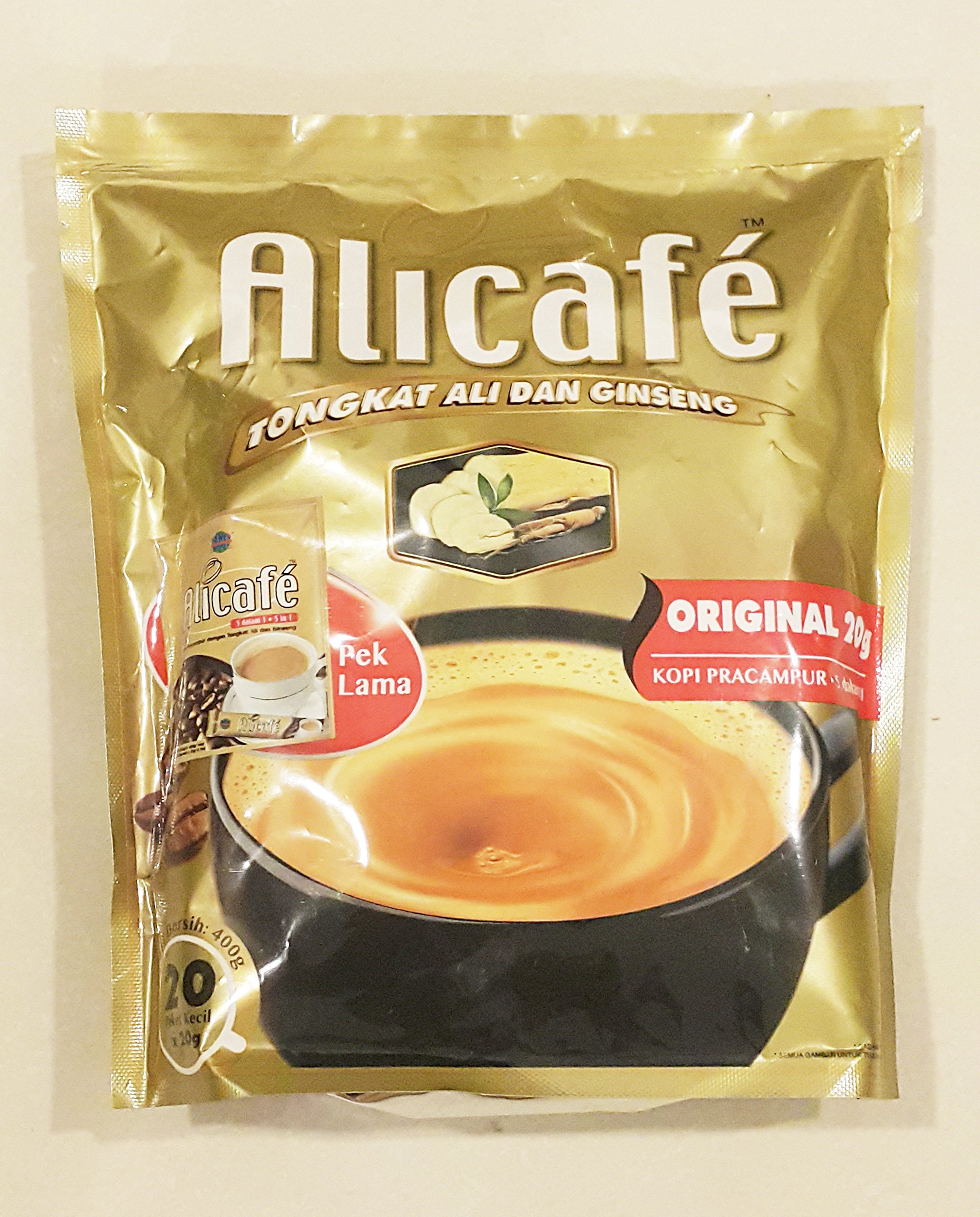 Amazon.com : Power Root Alicafe 5 in 1 Instant Premix Coffee Drink With ...