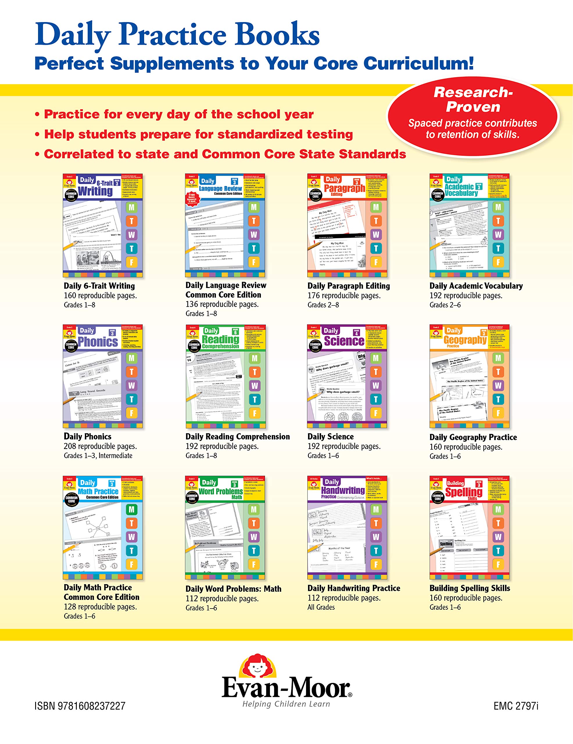 Mua Evan-Moor Daily Language Review, Grade 7 Actvities Homeschooling ...