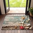 Amazon.com: Front Door Mat,Beach Seashell Starfish Indoor Outdoor ...