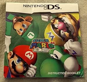 Amazon.com: Super Mario 64 DS Instruction Booklet (Nintendo DS Manual ...