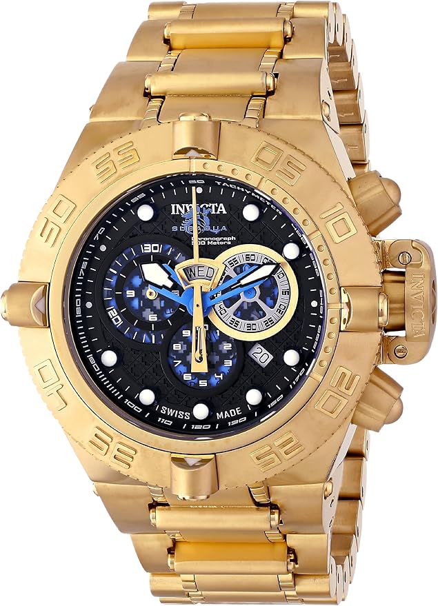 Invicta - 6554 - Montre Homme - Quartz Chronographe - Bracelet Acier ...