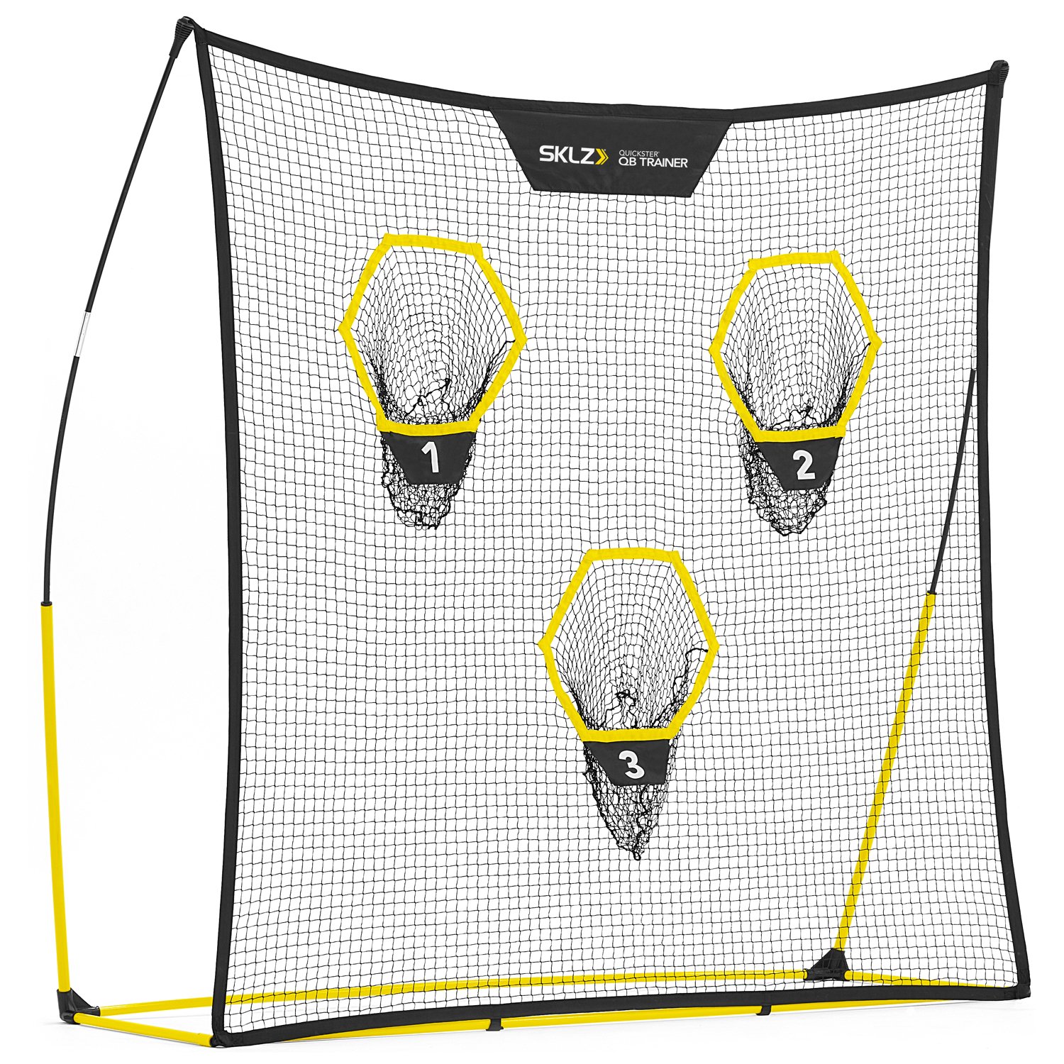 SKLZ Quickster QB Football Trainer Net w/ Target. Ultra-Portable, Quick ...