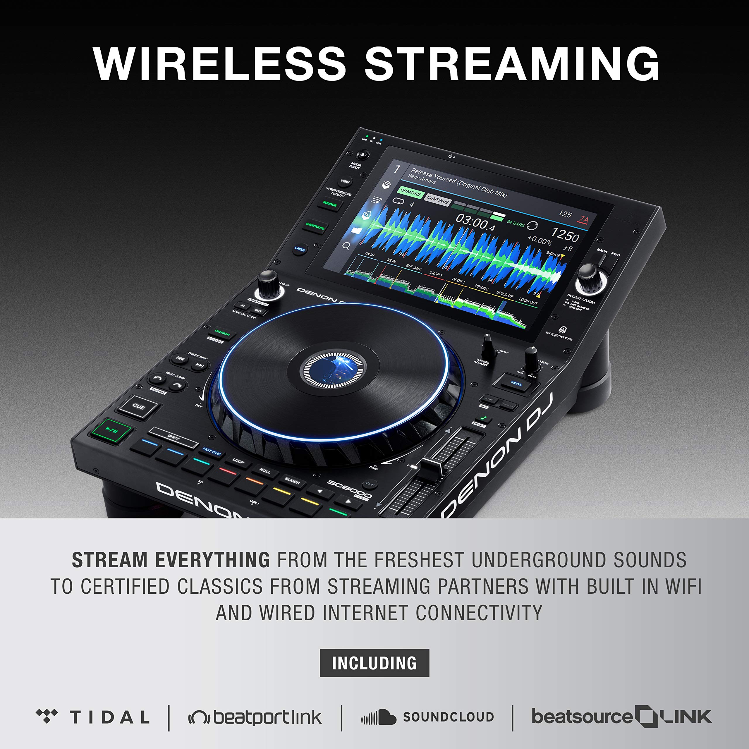 Denon DJ SC6000 PRIME: reproductor multimedia profesional independiente ...