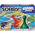 Amazon.com: Giant Sorry! Classic Family Board Game Indoor Outdoor Retro ...