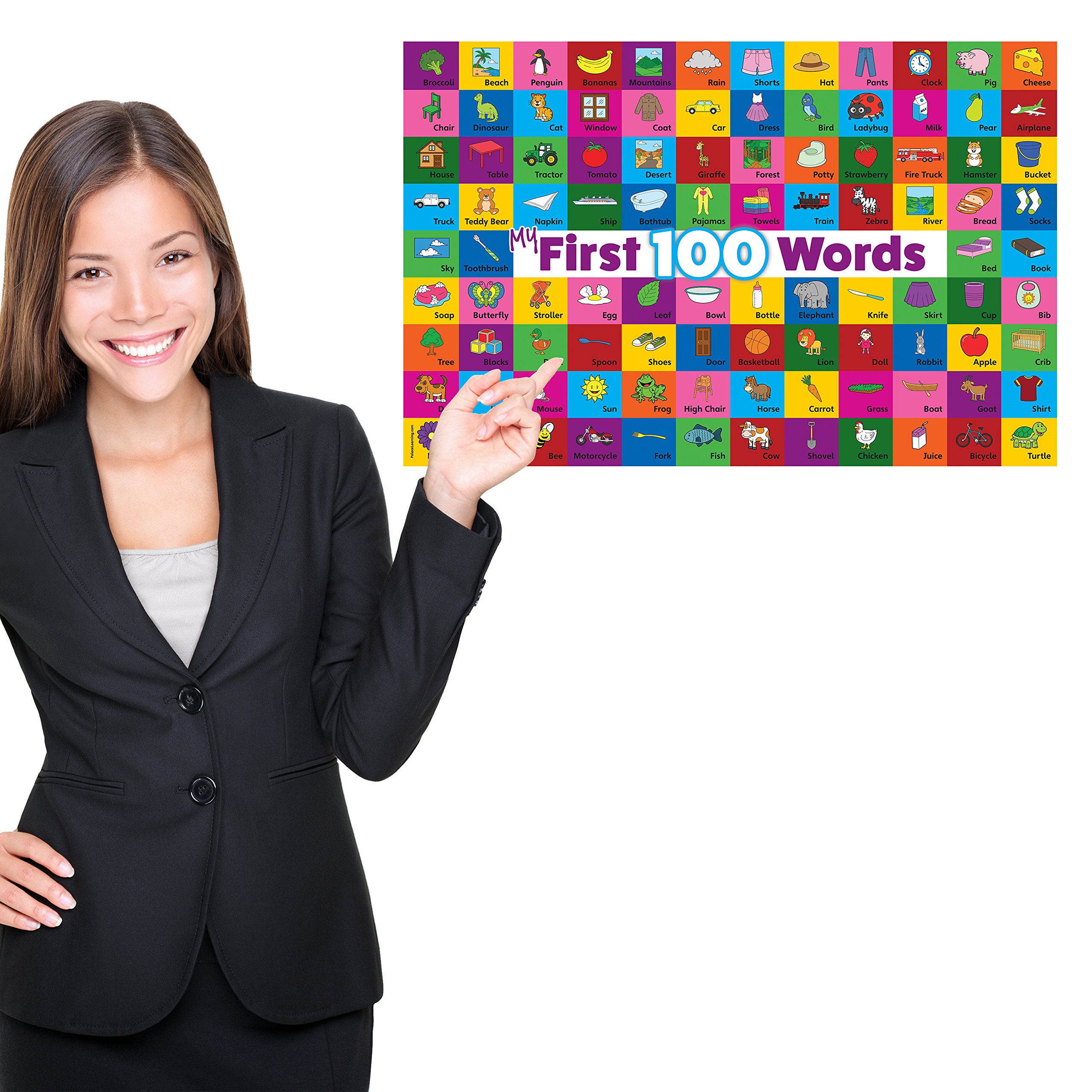 Mua Palace Learning My 100 First Words LAMINATED Poster (18 x 24) trên ...