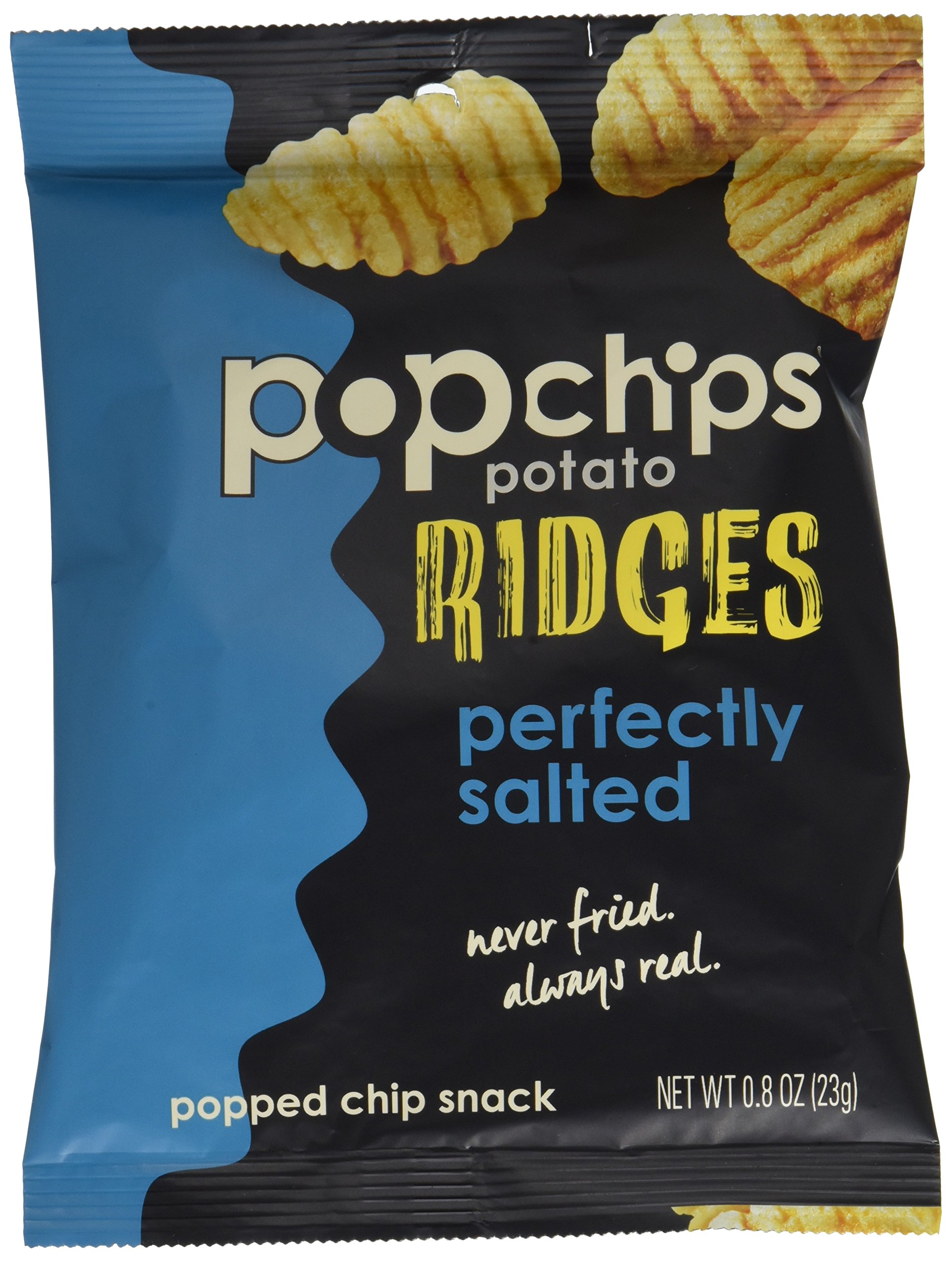 Amazon.com : Popchips Ridges Potato Chips, Share Bag - 3.0 Ounce ...
