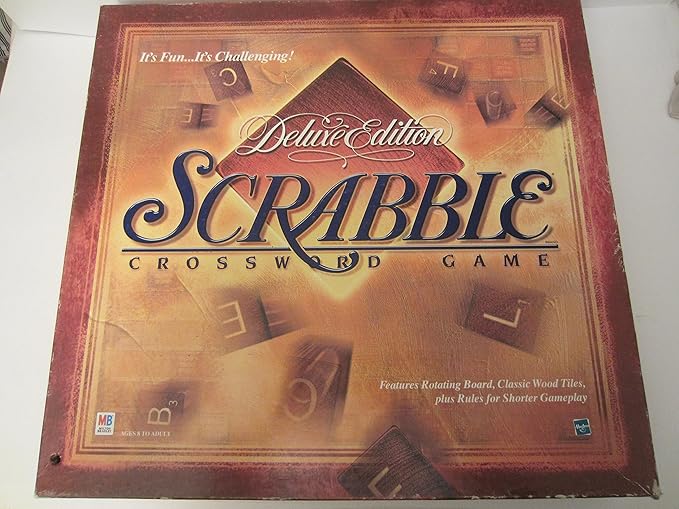 Amazon.com: Scrabble - Deluxe Edition: Toys & Games