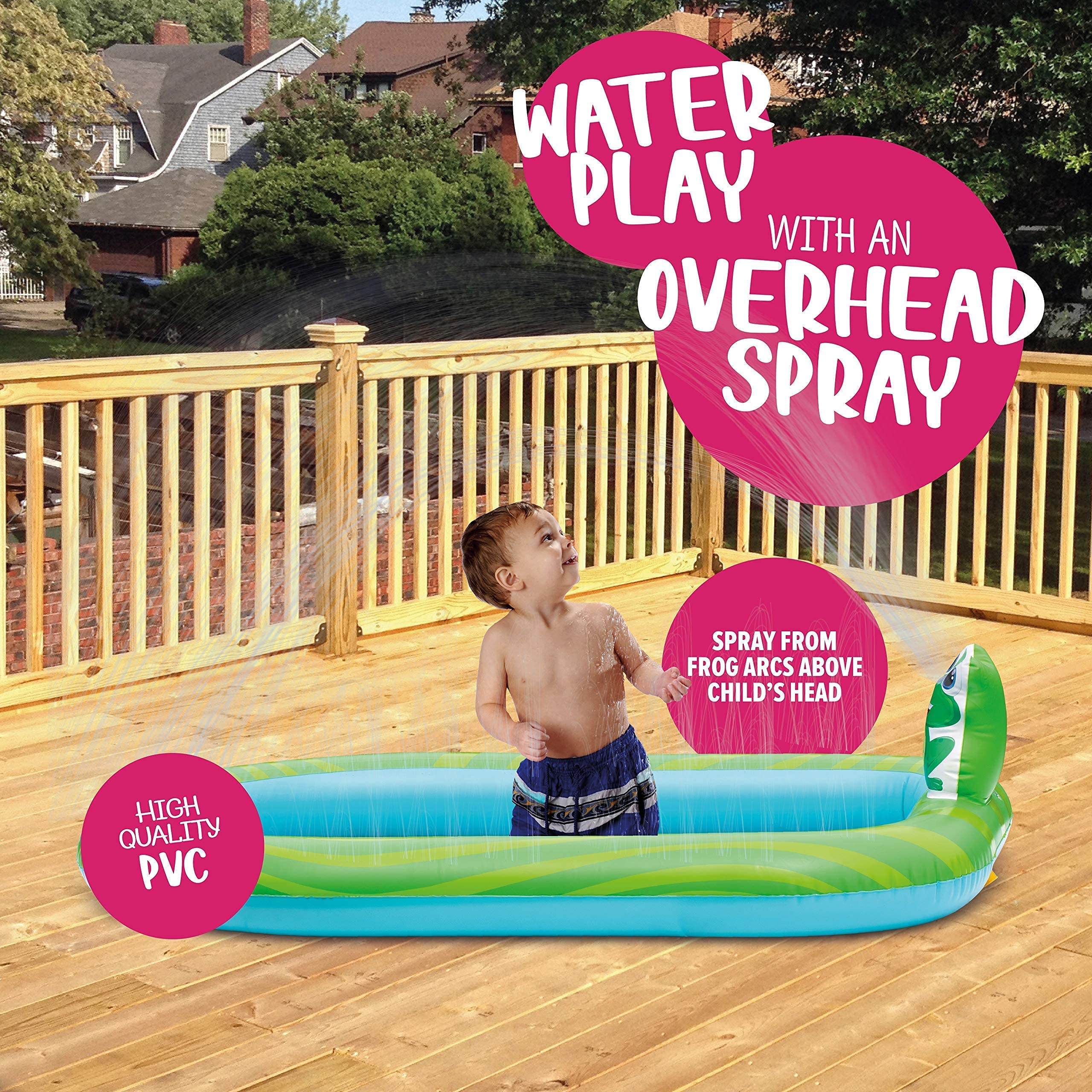 Mua Splashin'kids 3 in 1 Inflatable Sprinkler Pool Kiddie Pool Kids ...