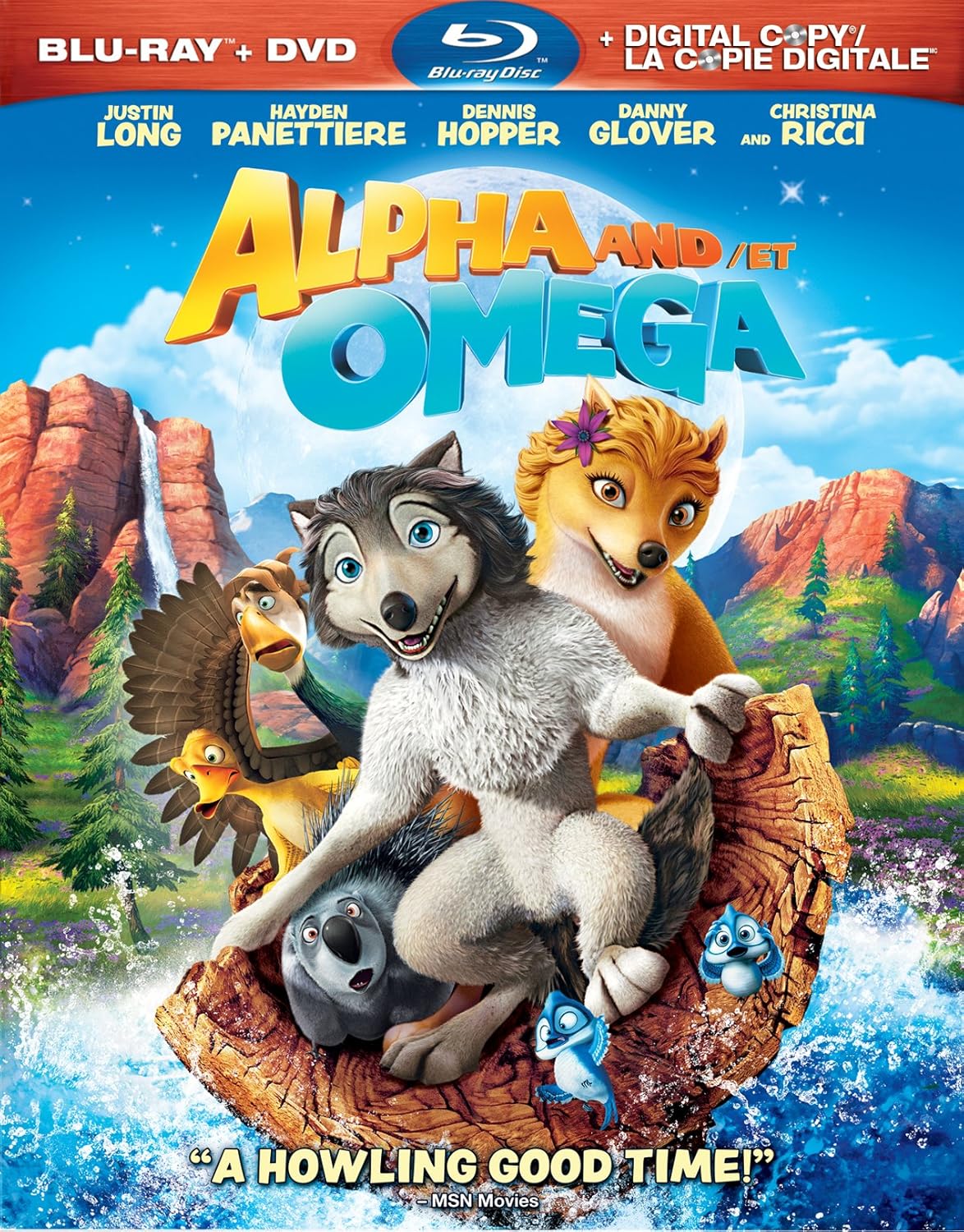 Alpha and Omega Blu-ray/DVD Combo + Digital Copy Bilingual: Amazon.ca: DVD