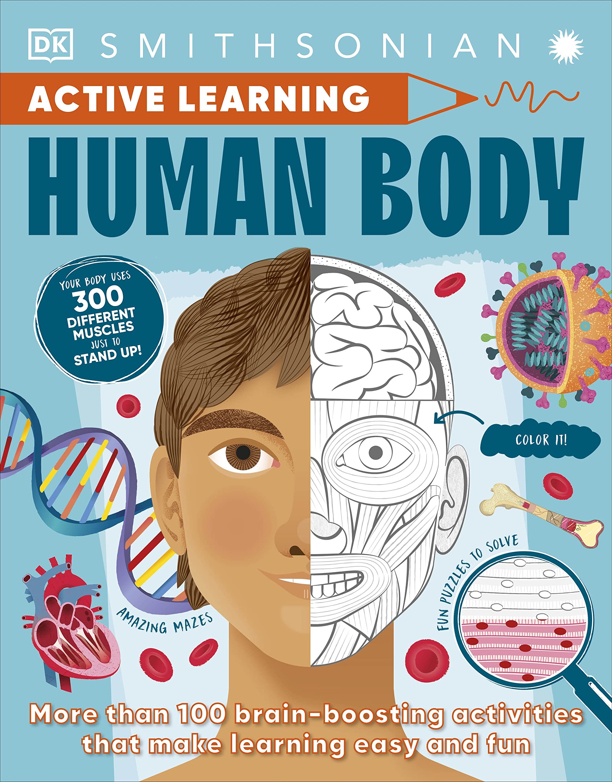 Mua Active Learning! Human Body: More than 100 Brain-Boosting ...