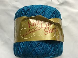 Amazon.com: Knit-Cro Sheen Cotton Thread: Home & Kitchen