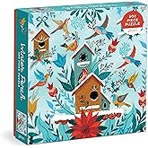 Amazon.com: Wintry Cats 500 Piece Puzzle from Galison - 20" x 20 ...