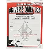 Amazon.com : JJ. Keller-2-In-1 Driver's Daily Log Book with Detailed ...