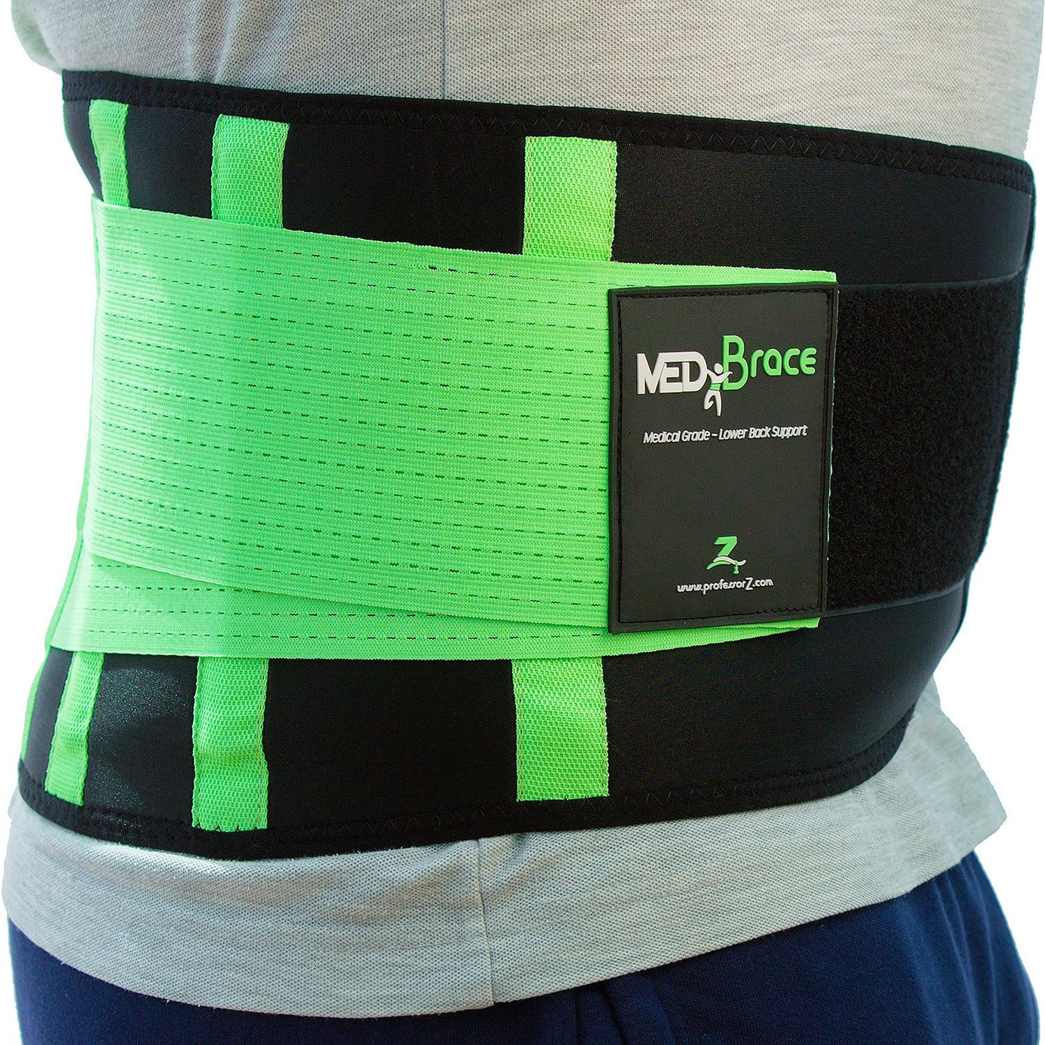 Back Support Brace, Lower Lumbar Belt MEDiBrace II (Medical Grade) Pain ...