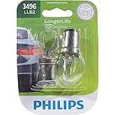 Amazon.com: Philips 3456 LongerLife Miniature Bulb, 2 Pack : Automotive