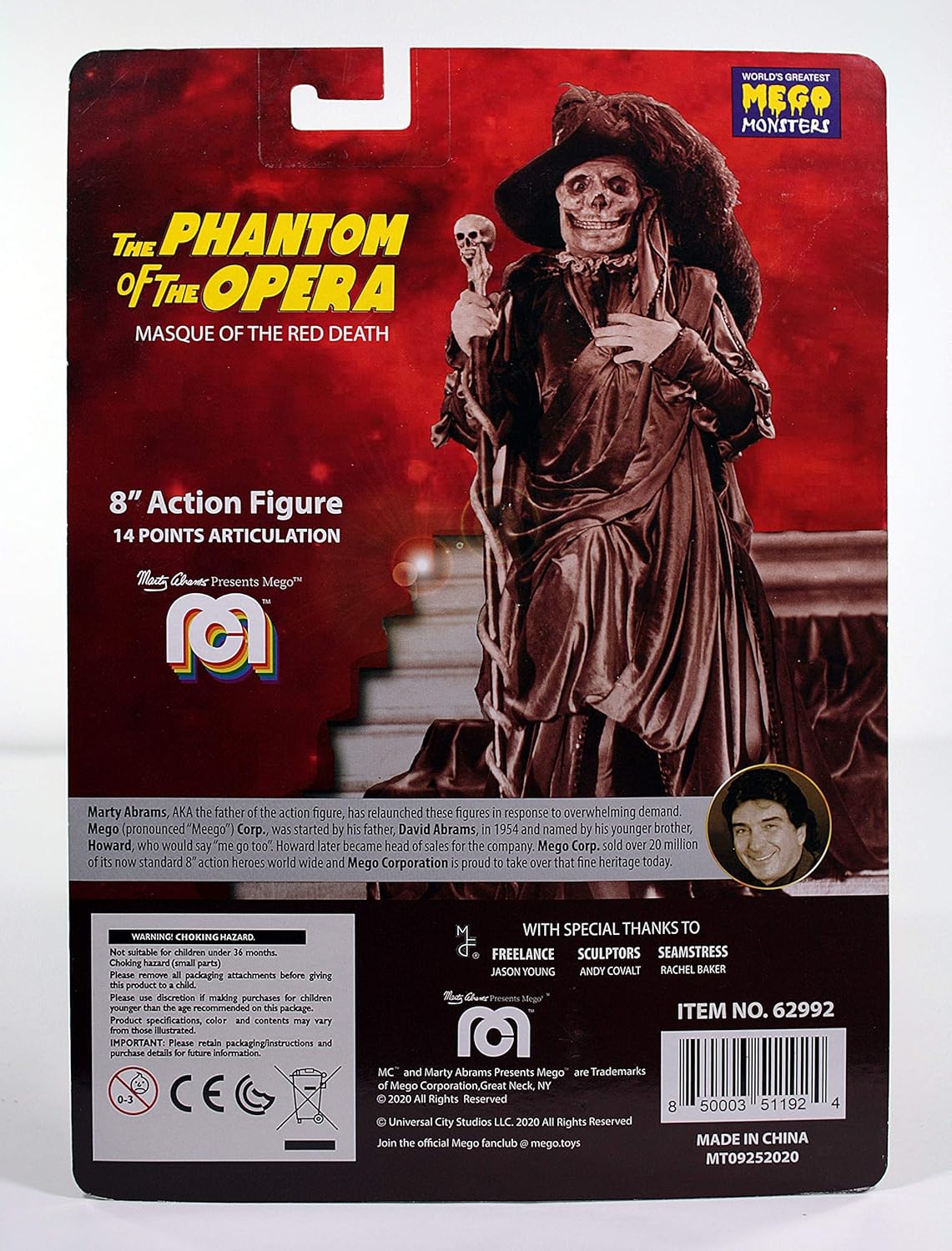 Phantom of the Opera Red Death Action Figure Red Death 20 cm – BigaMart