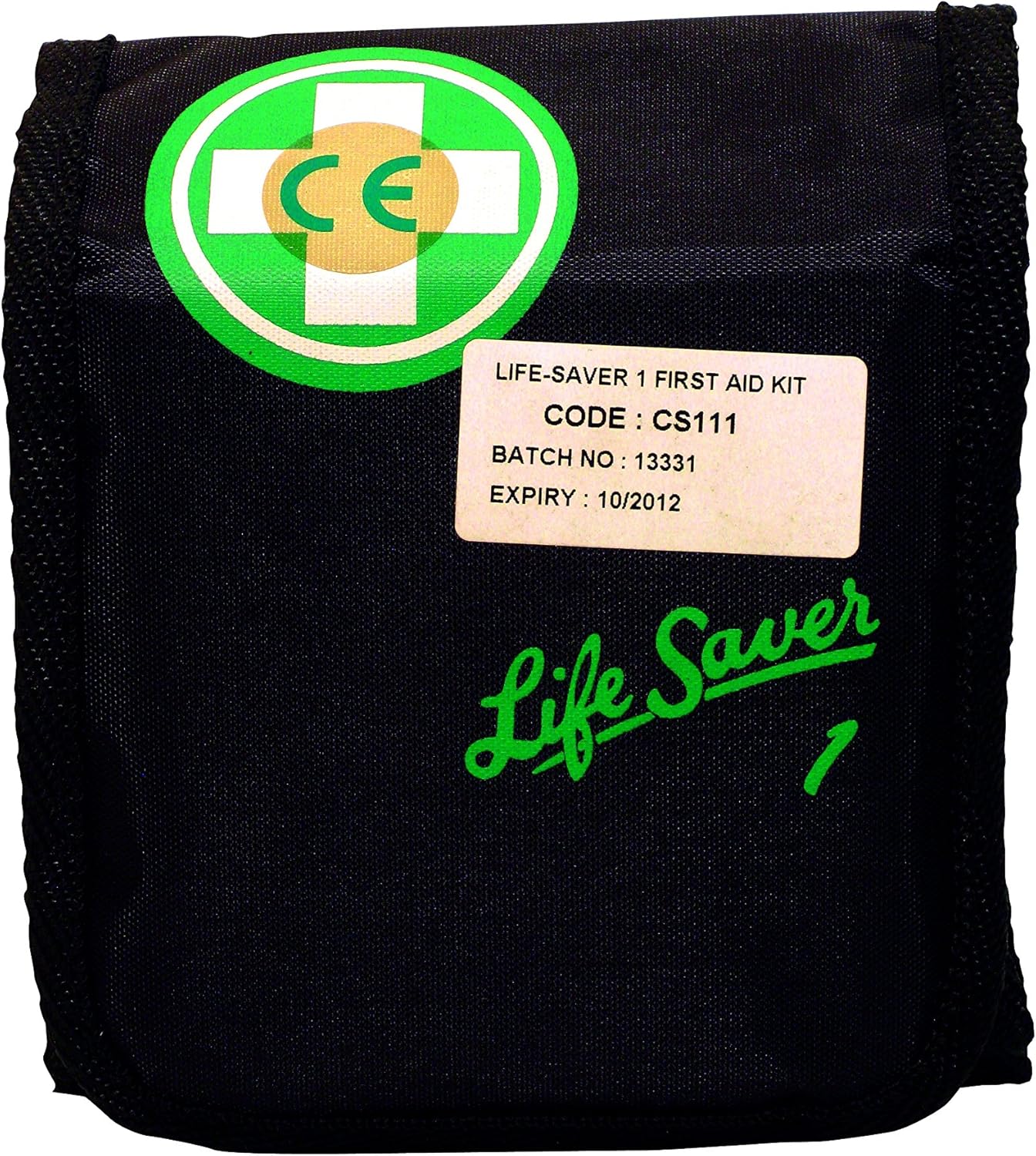 Bushcraft Lifesaver 1 First Aid Kit (Basic) – Black – BigaMart