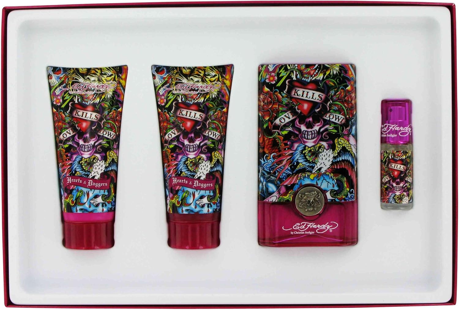 Amazon.com: Ed Hardy Hearts & Daggers by Ed Hardy - Gift Set -- 3.4 oz ...