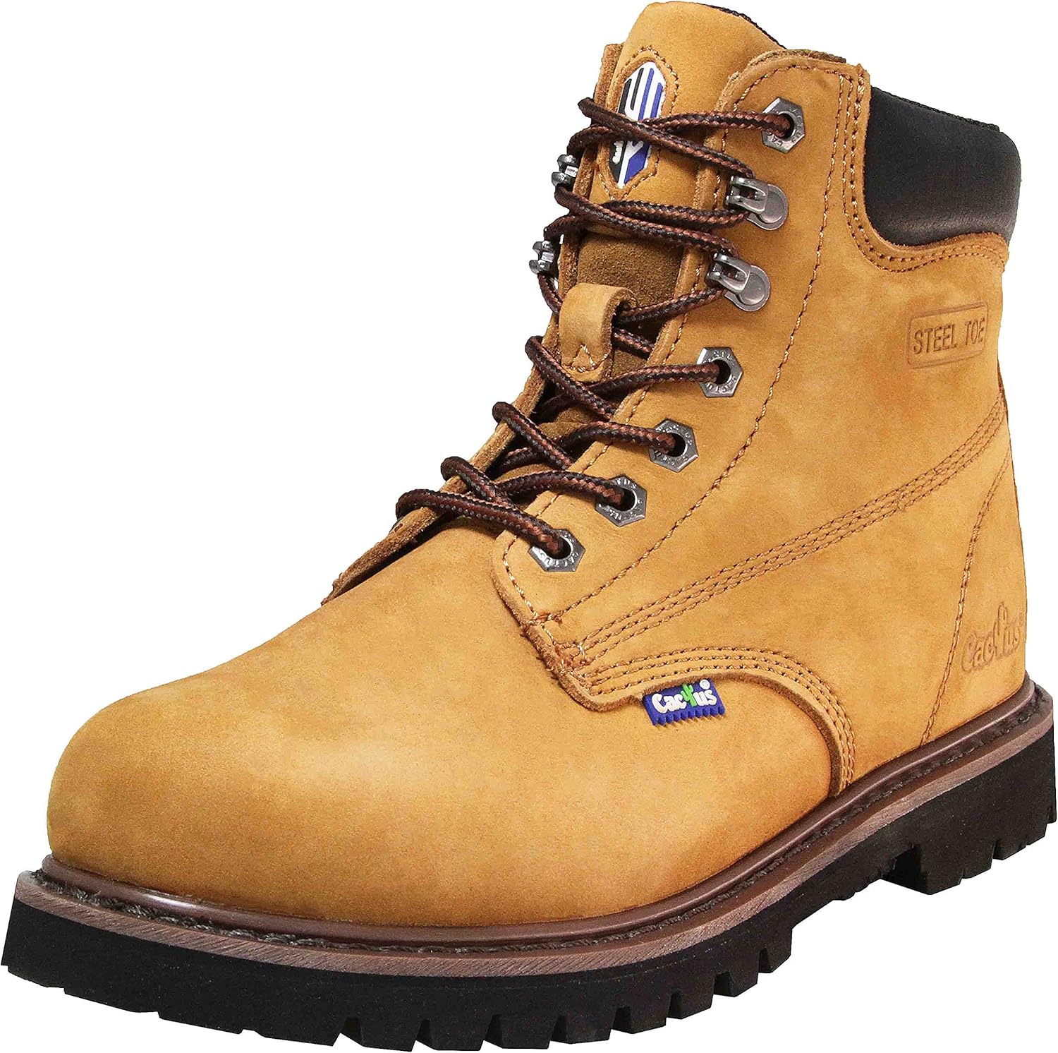 Amazon.com: Cactus Men's 611S Leather Work Boots: Shoes
