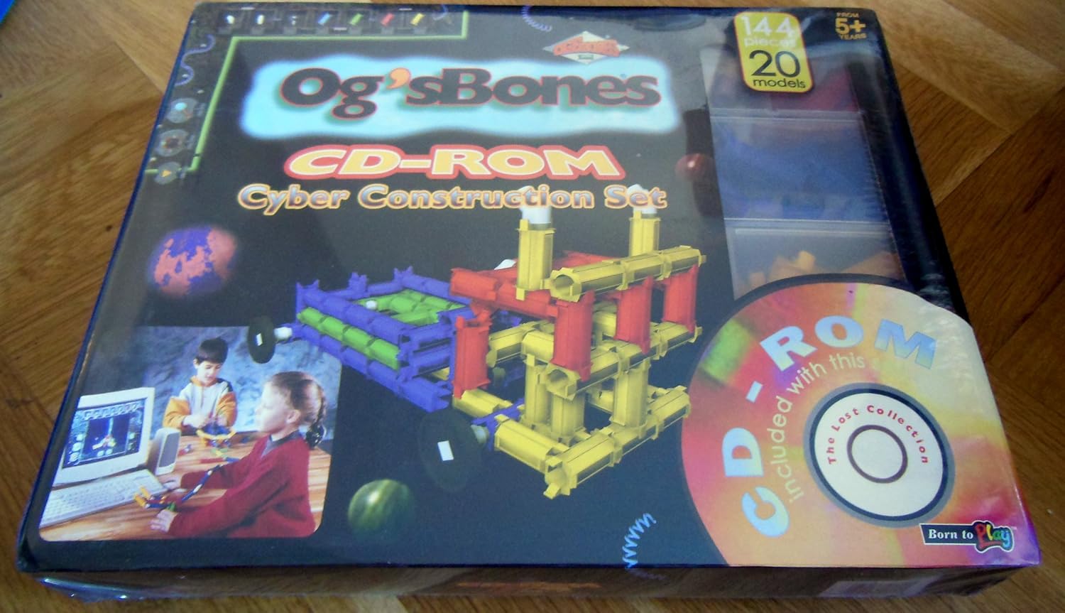 Og's Bones CD ROM Cyber Construction Set 144 Pieces 20 Models From 5 ...