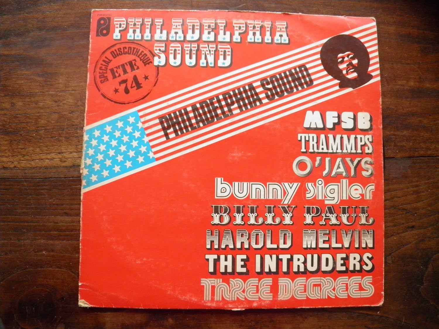 philadelphia sound - spécial discothèque été 1974 - disque PIR n° 80233 ...