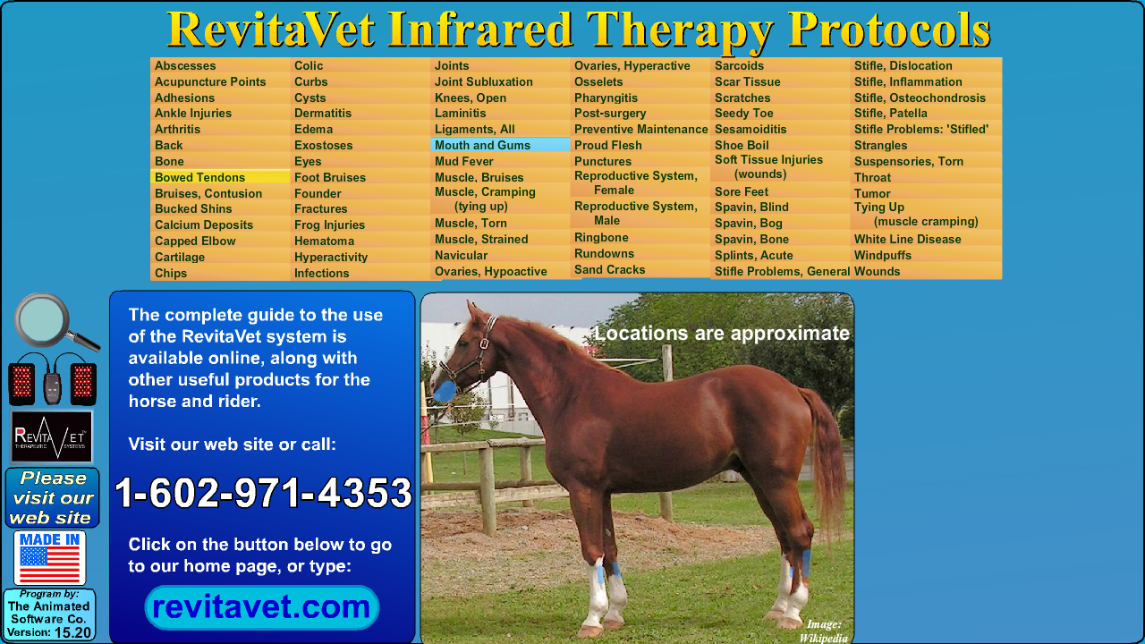 Amazon.com: RevitaVet Infrared Therapy Protocols : Apps & Games