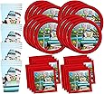 Amazon.com: Robot Blocks Party Birthday Party Supplies Set Plates ...